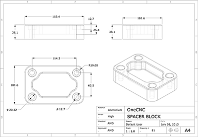 CAD/CAM CNC | Fräsen | OneCNC CAD/CAM Software
